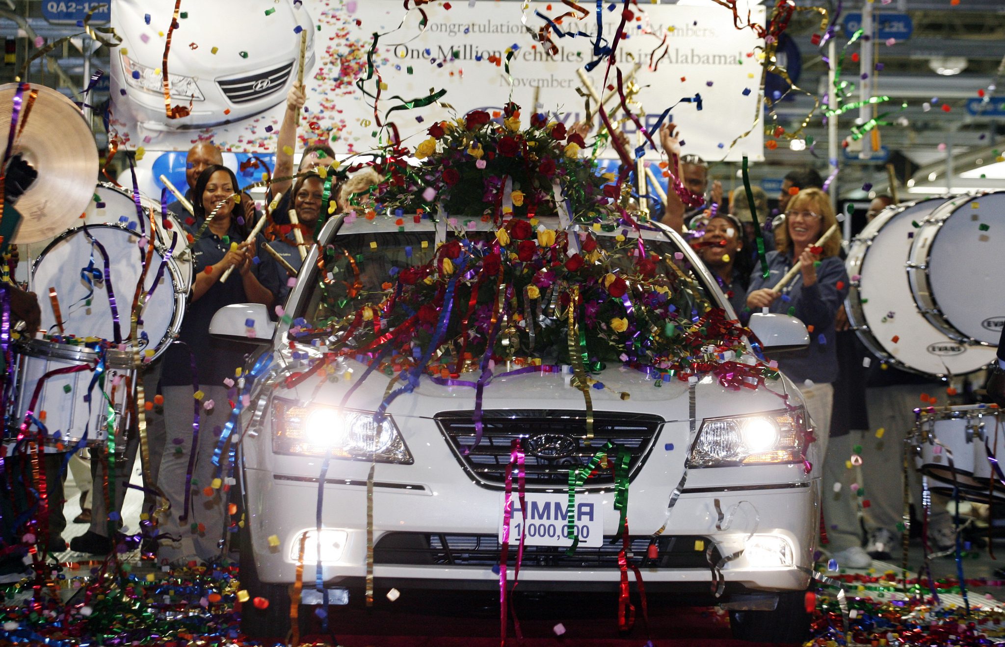 One Millionth Vehicle Rolls Off – Hyundai Motor Manufacturing Alabama ...