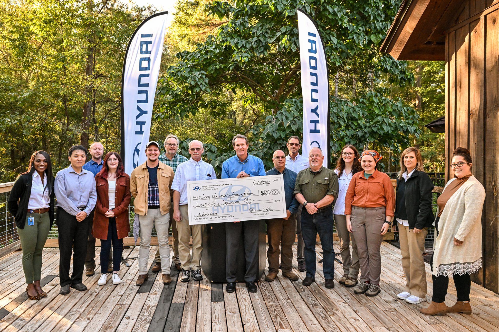 HMMA DONATES $25,000 TO TROY UNIVERSITY FOR ARBORETUM UPGRADES ...