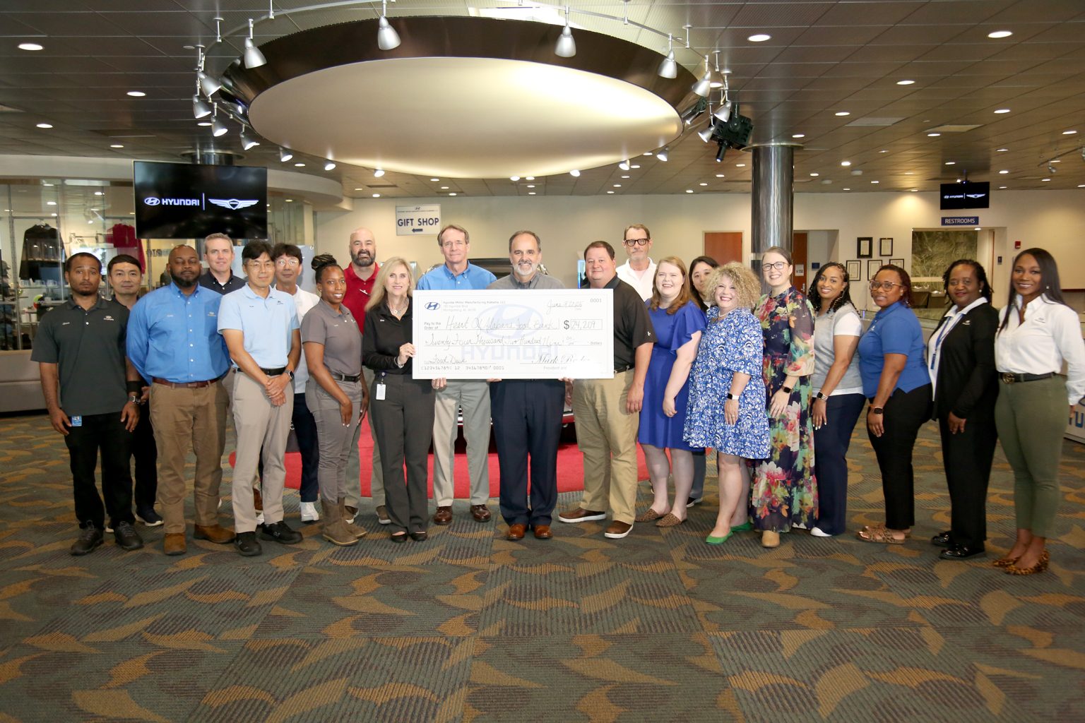 HMMA AND ITS TEAM MEMBERS DONATE TO THE HEART OF ALABAMA FOOD BANK ...